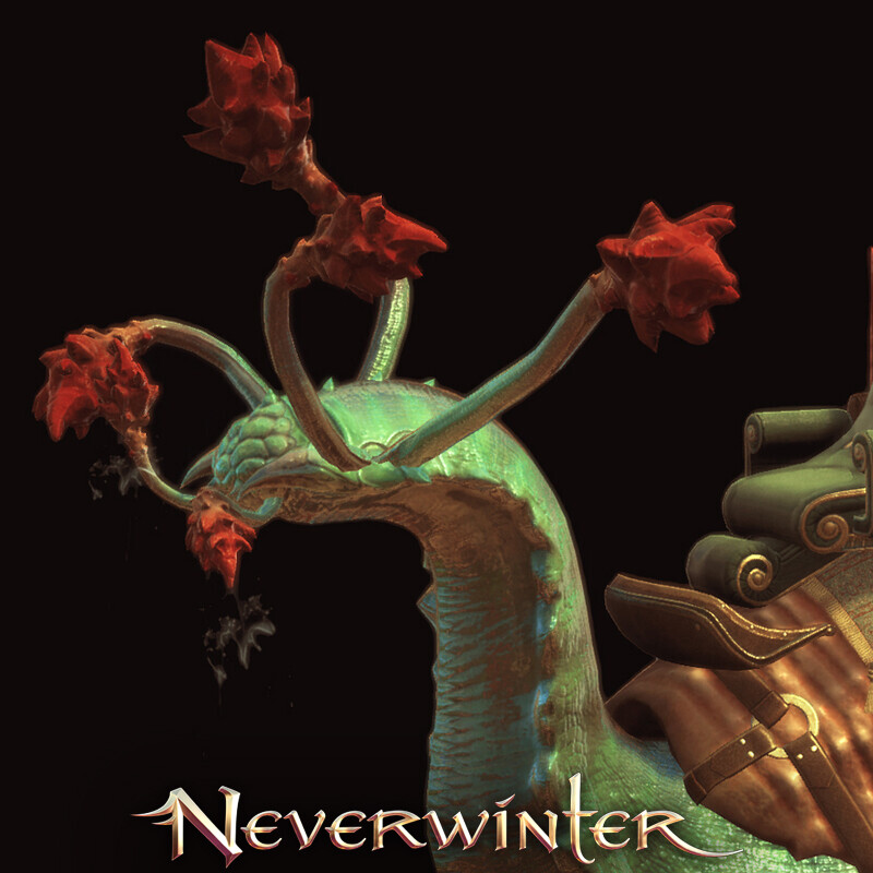 ArtStation - D&D Neverwinter Online: Flail Snail