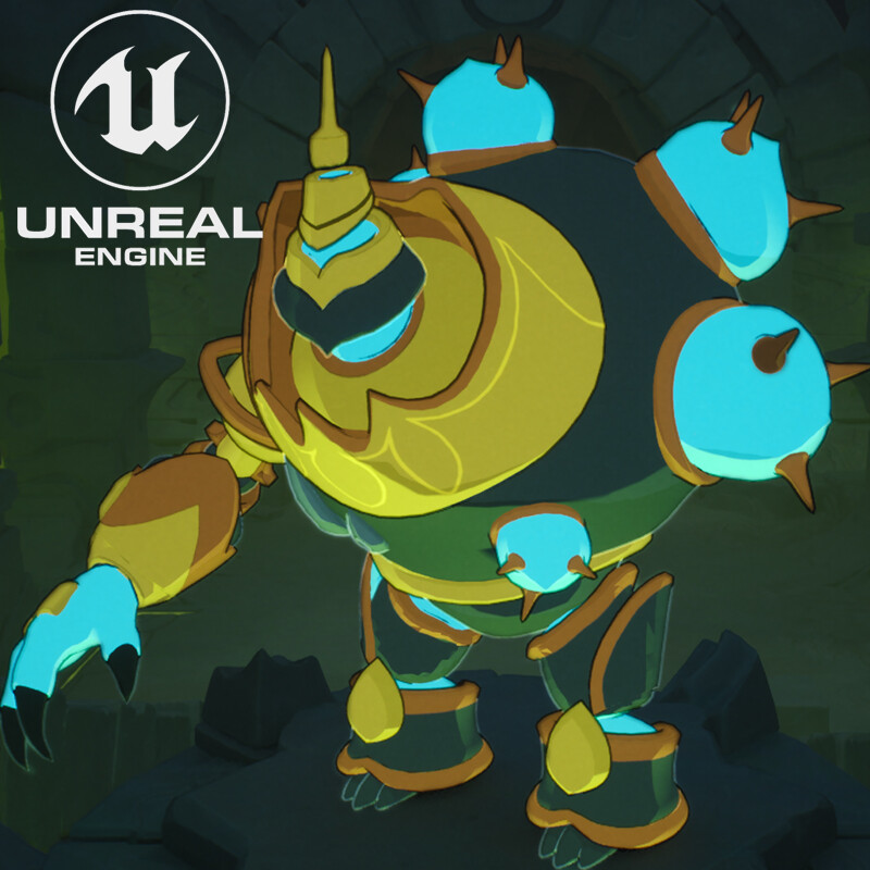 ArtStation - Exploder Enemy- Unreleased UE5 Project