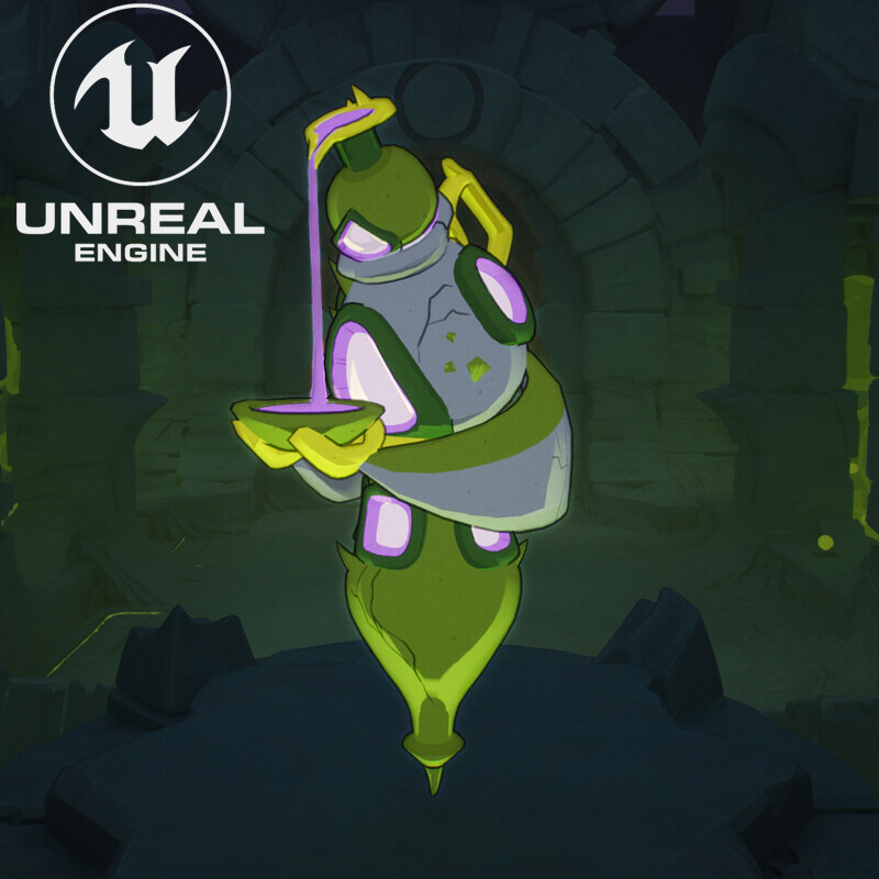 ArtStation - Buffer Enemy- Unreleased UE5 Project