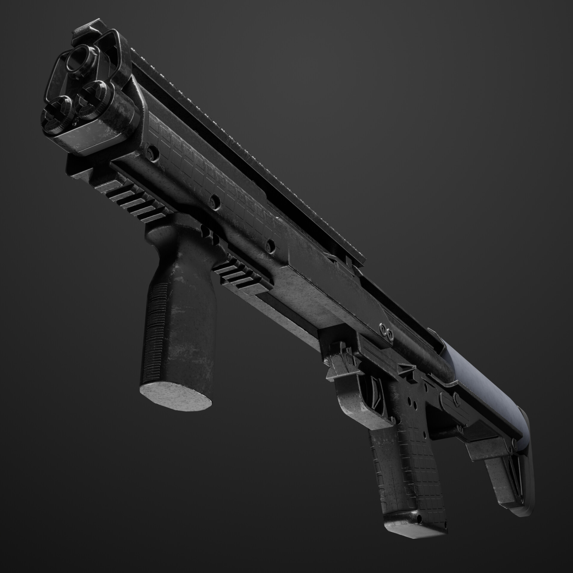 ArtStation - Kel-Tec KSG Fan Art