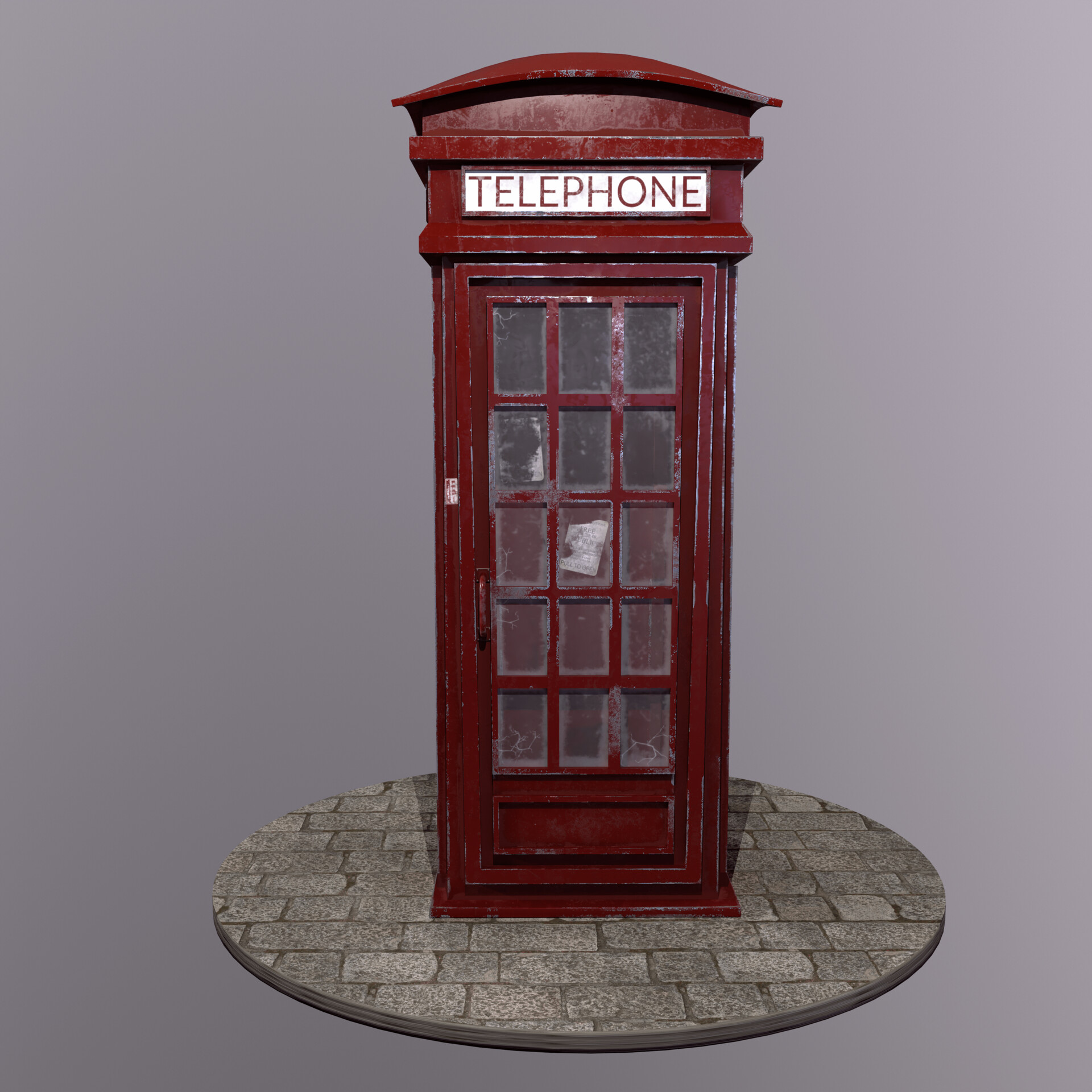 ArtStation - Telephone Box