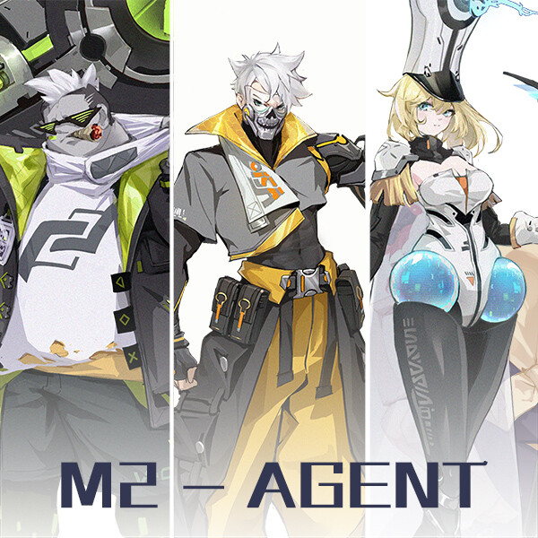 ArtStation - M2-Agent 机能组小队