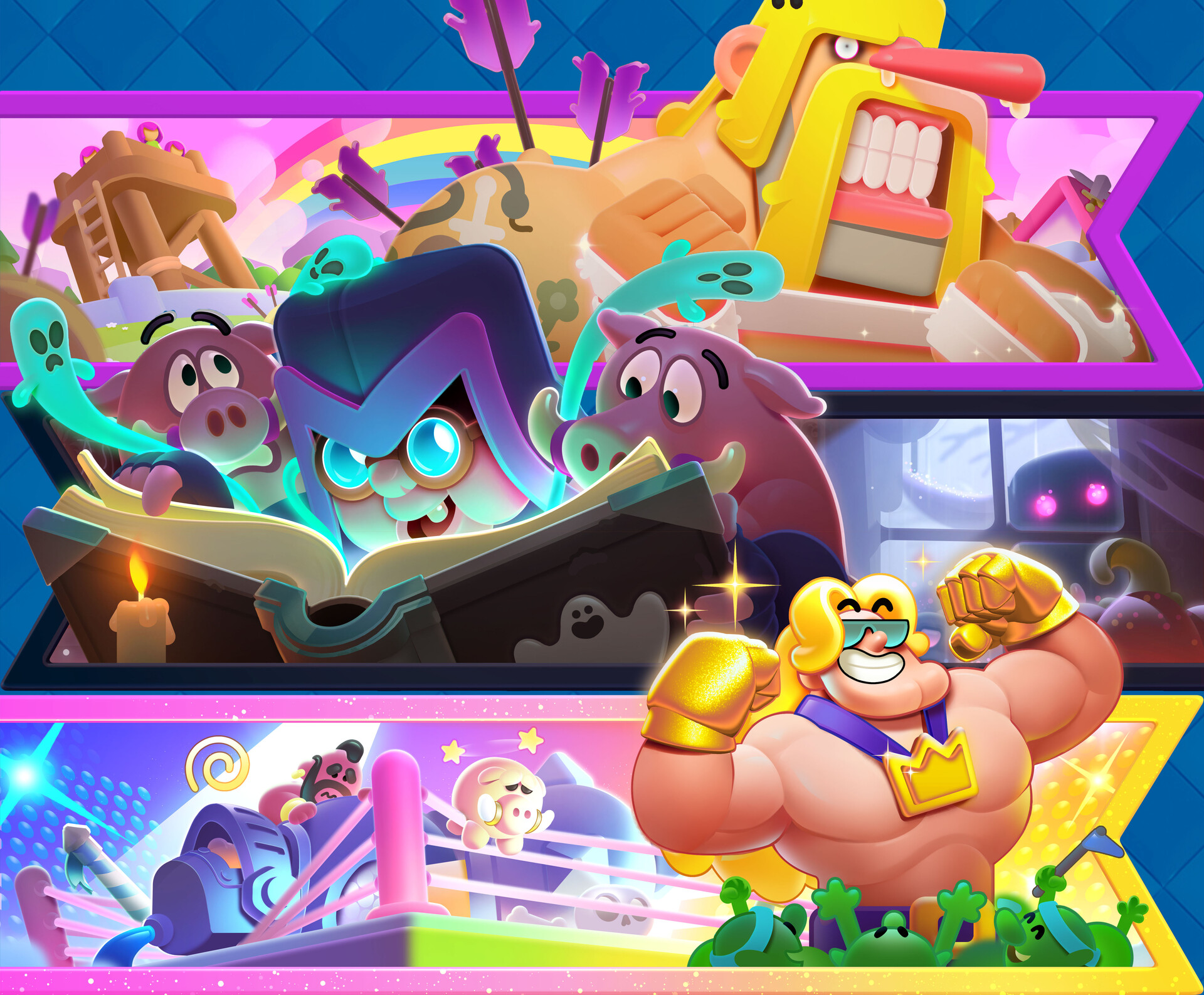 ArtStation - Battle Banners CLASH ROAYLE