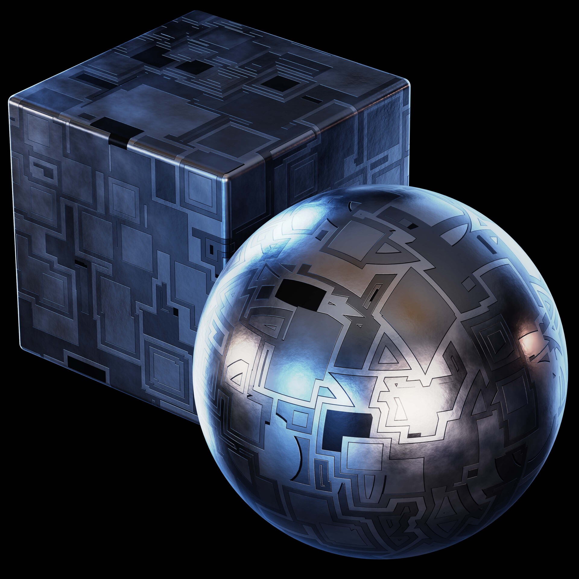 ArtStation - Easy Sci-Fi Metal Greeble Material (Blender Tutorial)