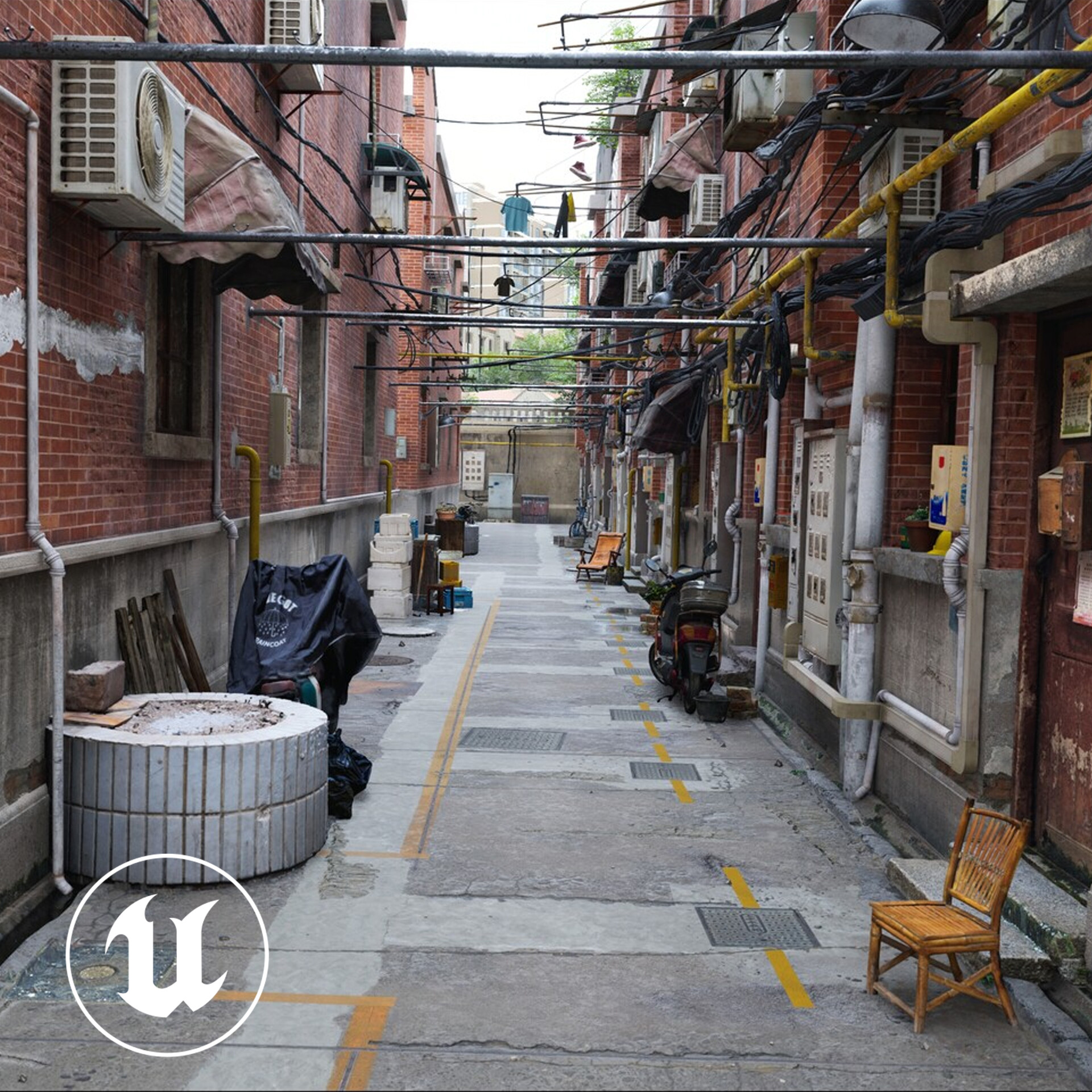 ArtStation - Shanghai alley
