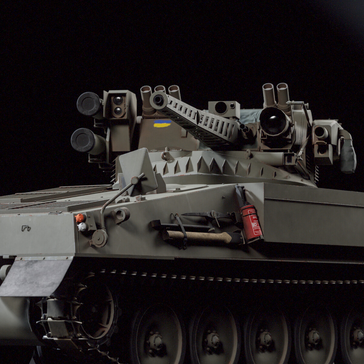 ArtStation - CVRT Light Tank