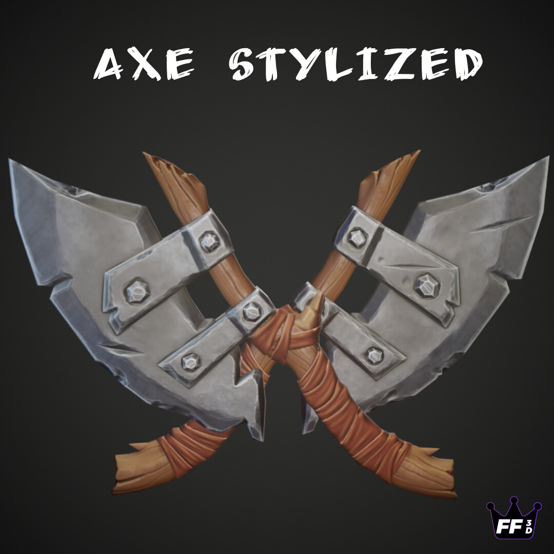 ArtStation - Stylized Axe