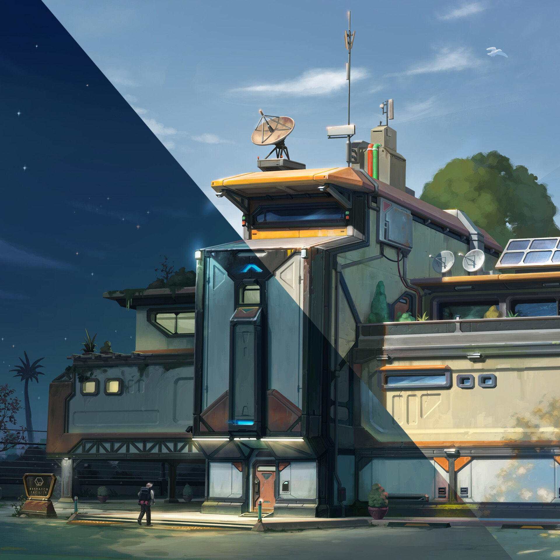 ArtStation - Sci-Fi Research Facility