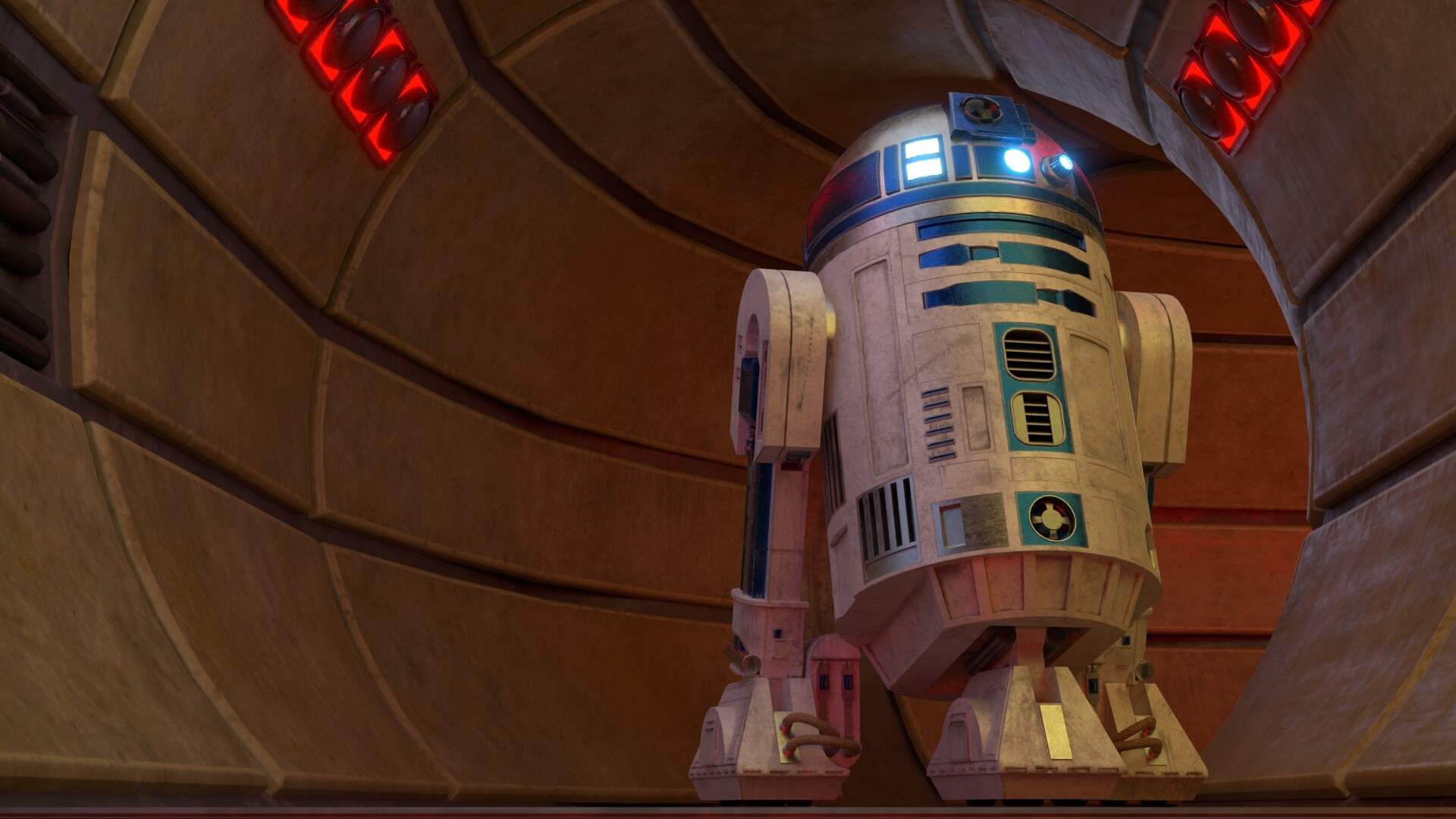 ArtStation - R2-D2 STAR WARS