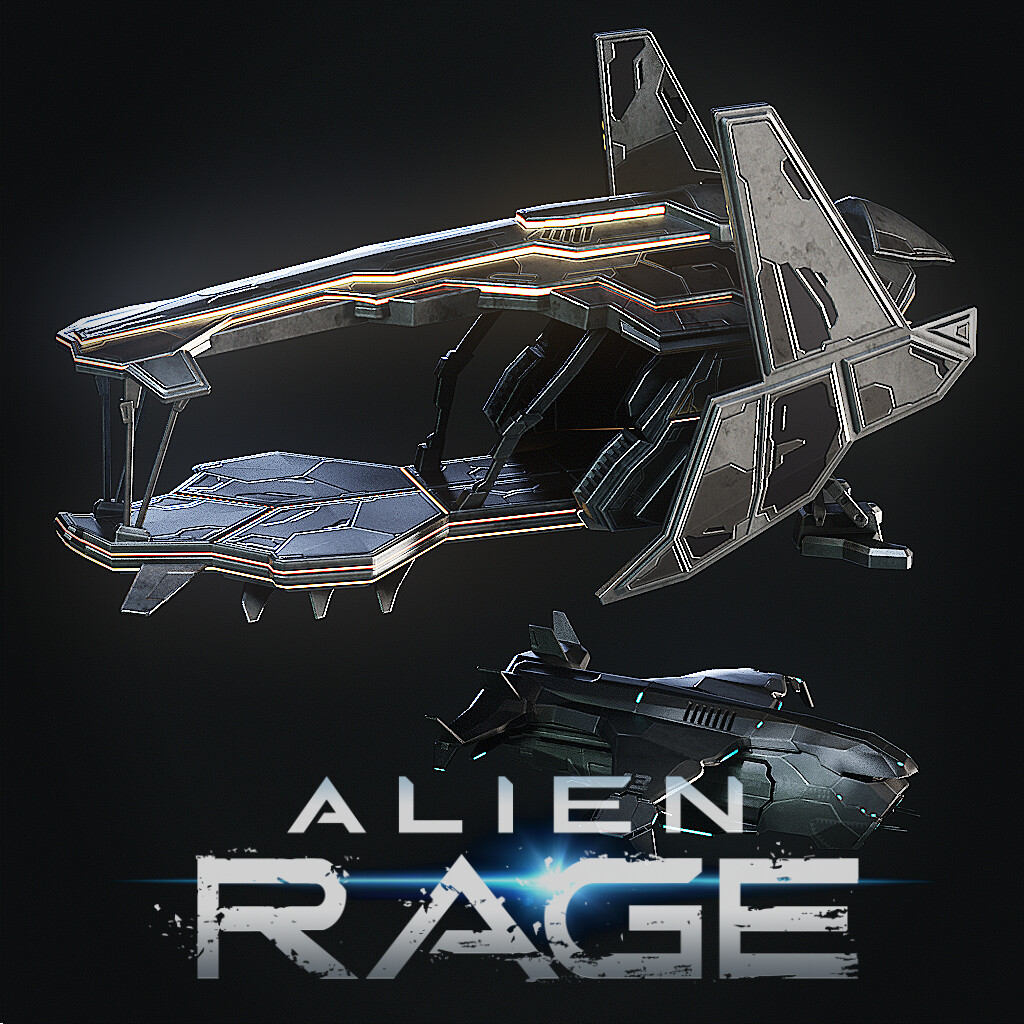 ArtStation - Alien Rage, Ships