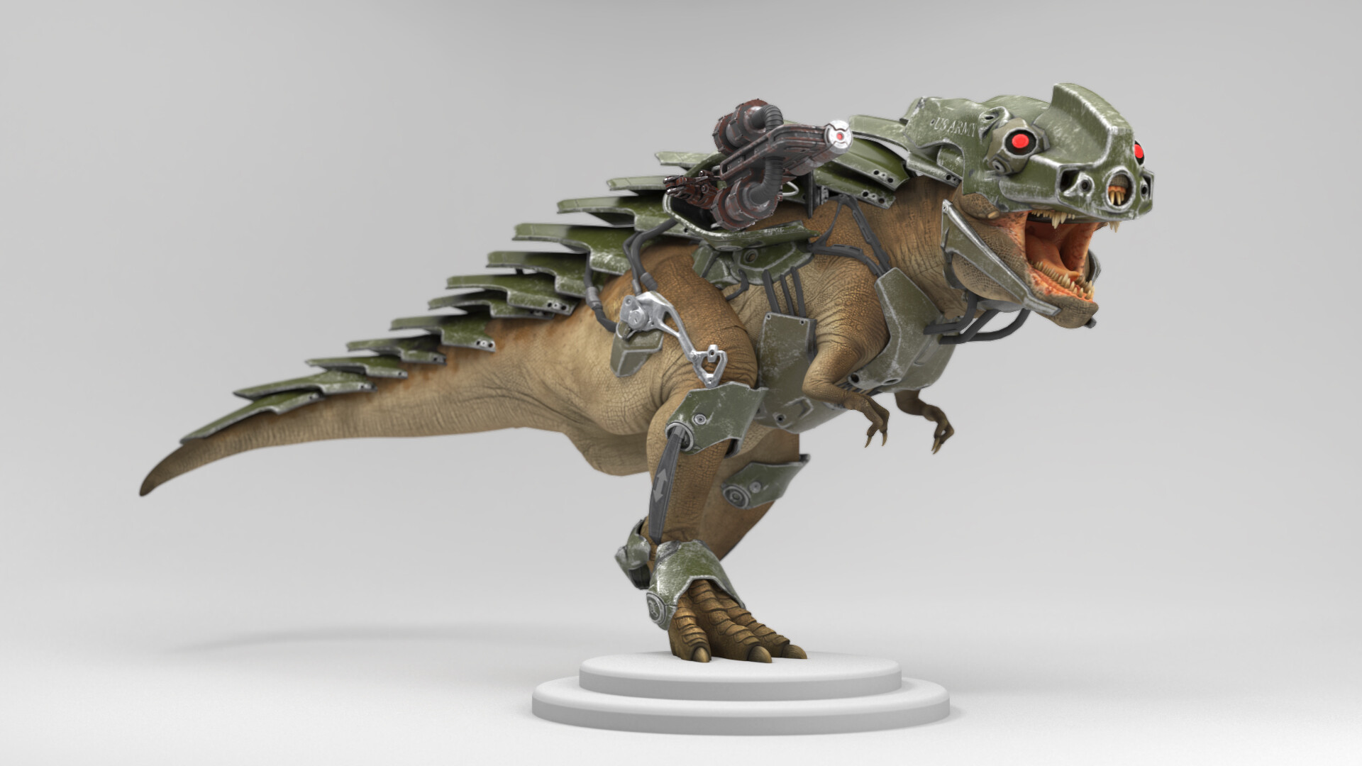 ArtStation - Animation (Tyrannosaurus rex )