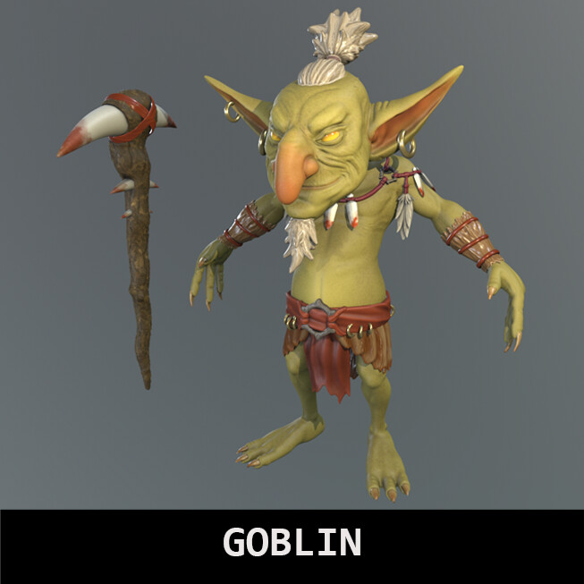 ArtStation - Old Goblin