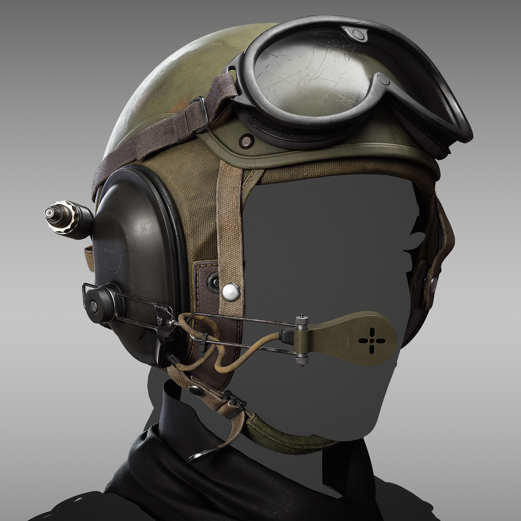 ArtStation - Tank Girl - CVC Tank Helmet