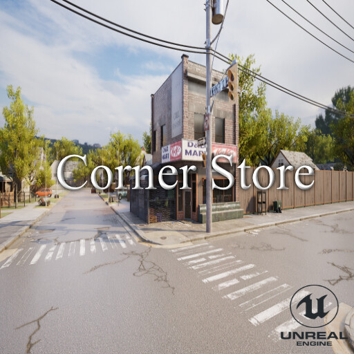 ArtStation - Corner Store