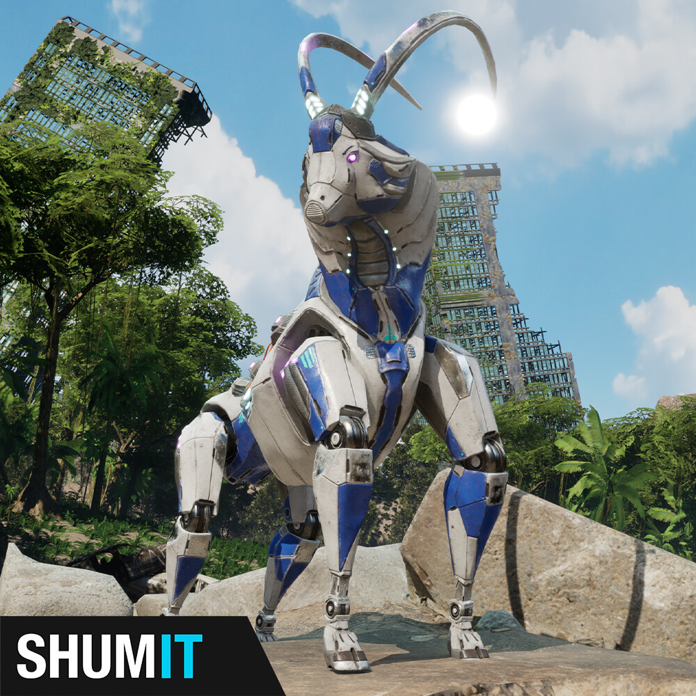 ArtStation - SciFi Goat