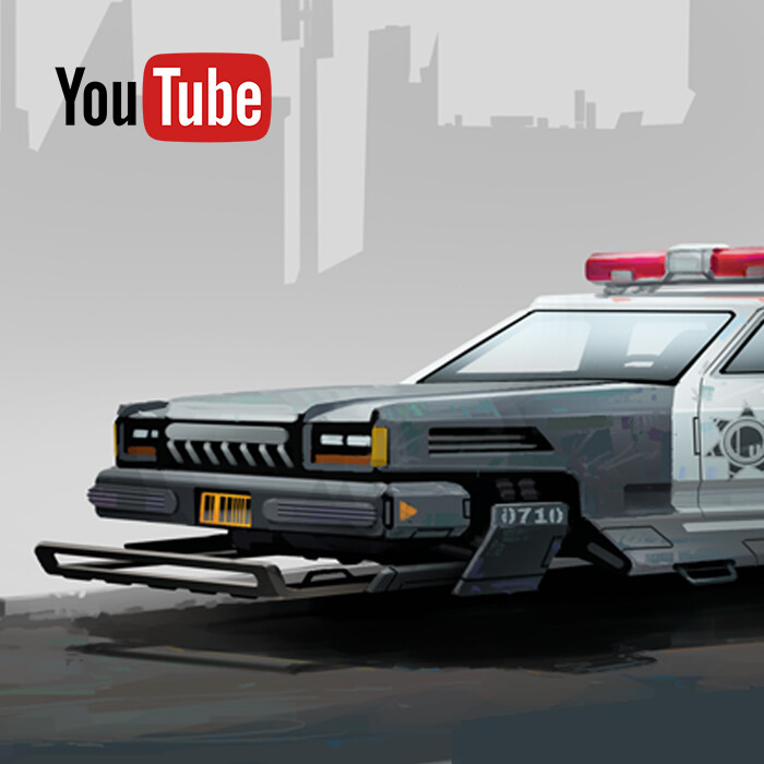 ArtStation - Cop Car Concept