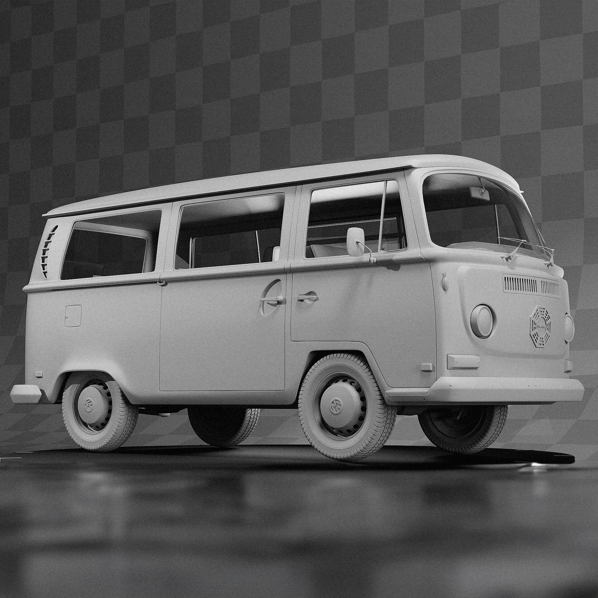 ArtStation - VOLKSWAGEN COMBI T2 - 1978