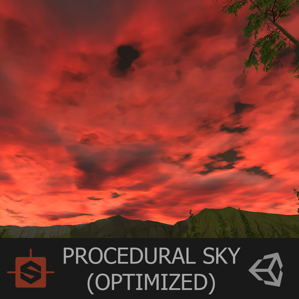 ArtStation - Optimized procedural skybox