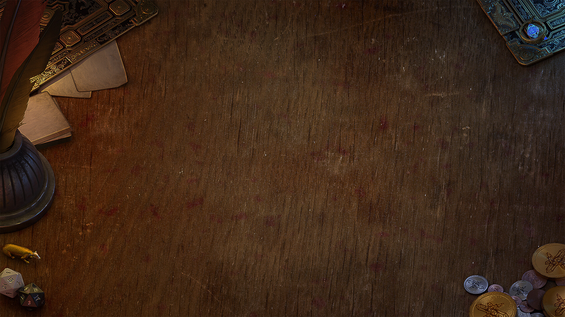 ArtStation - TTRPG Table | Layout for OBS