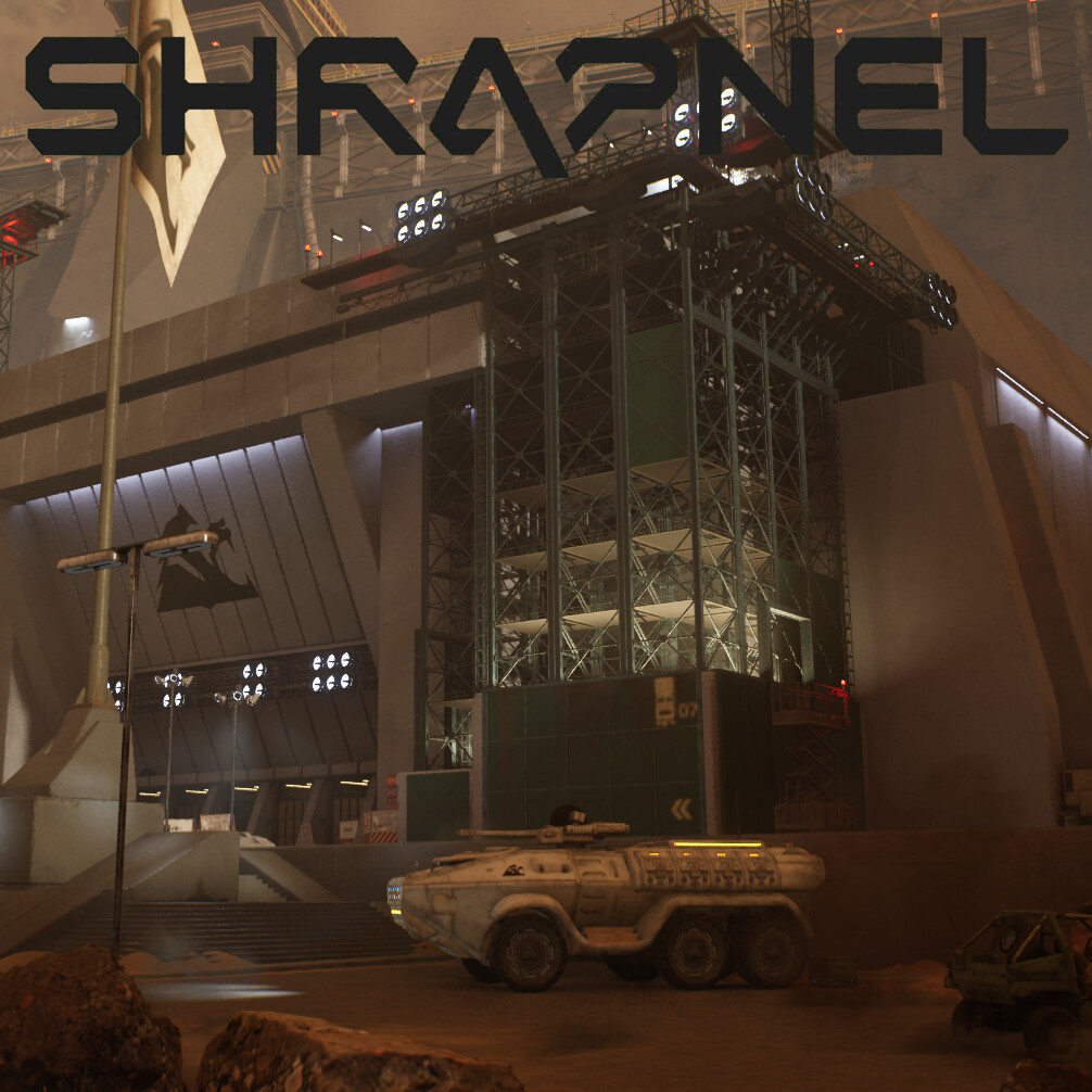 ArtStation - Shrapnel Game Shoothouse