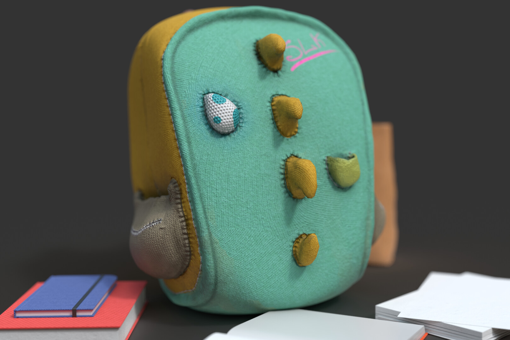 ArtStation - Backpack Props