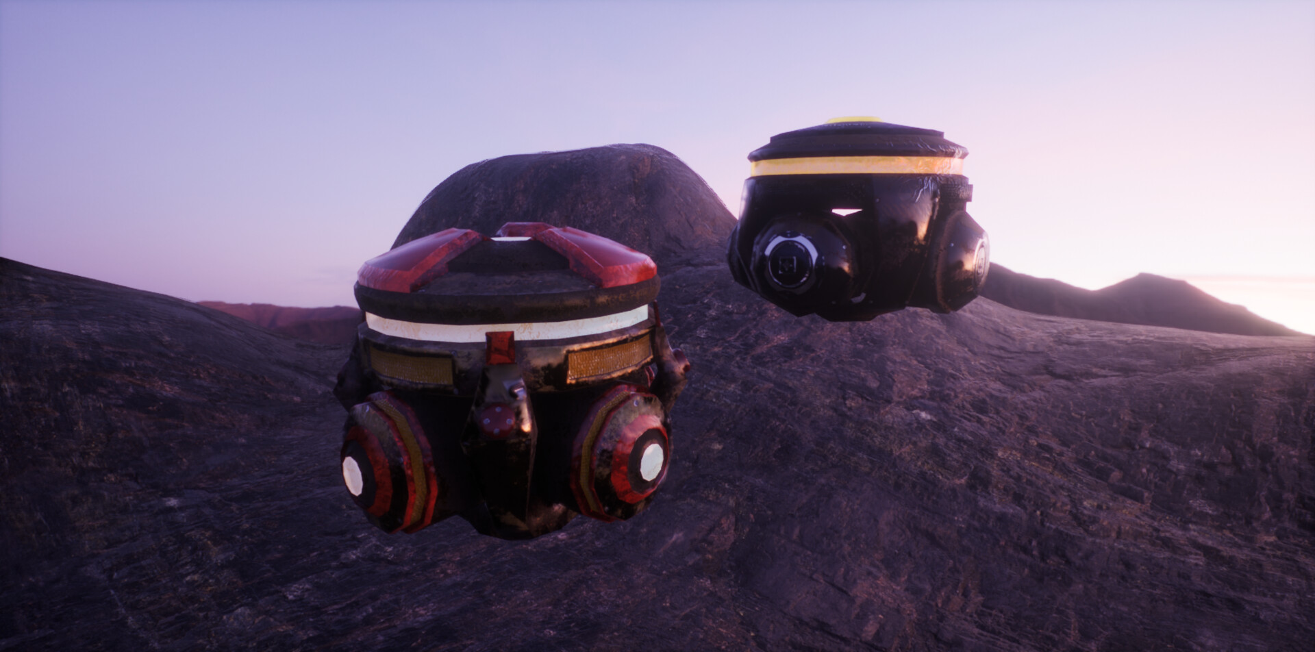 ArtStation - Gravity generators - low poly