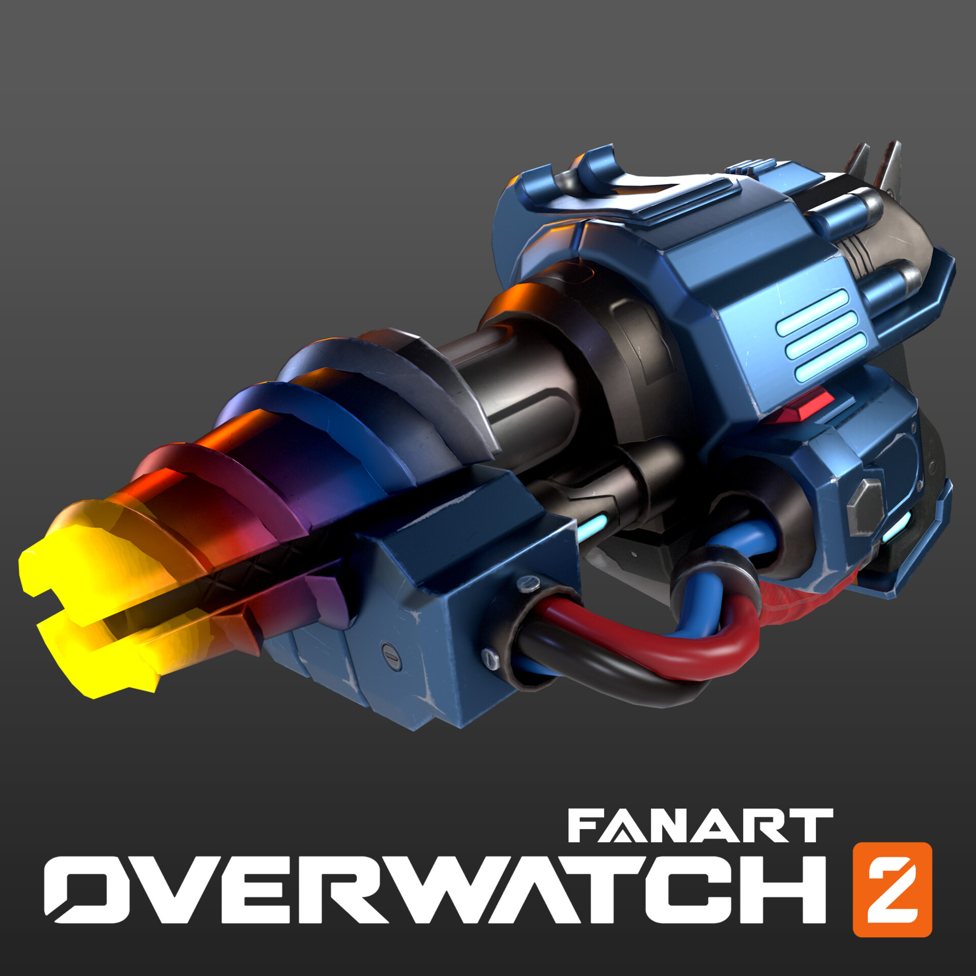 ArtStation - Torbjörn "Starship Engineer" Weapon Fanart