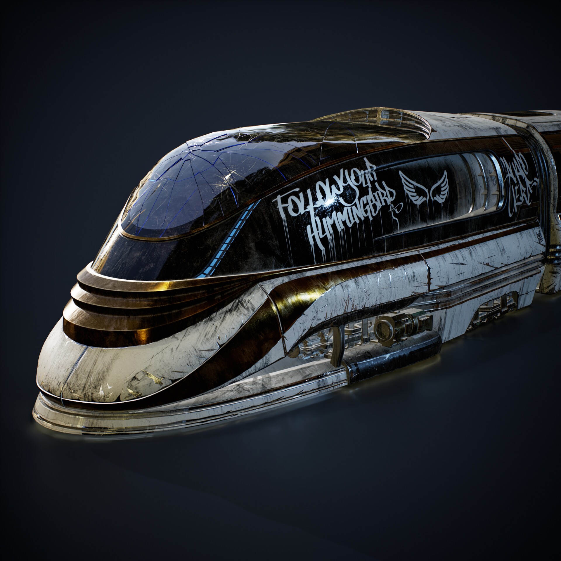 ArtStation - Hummingbird Train