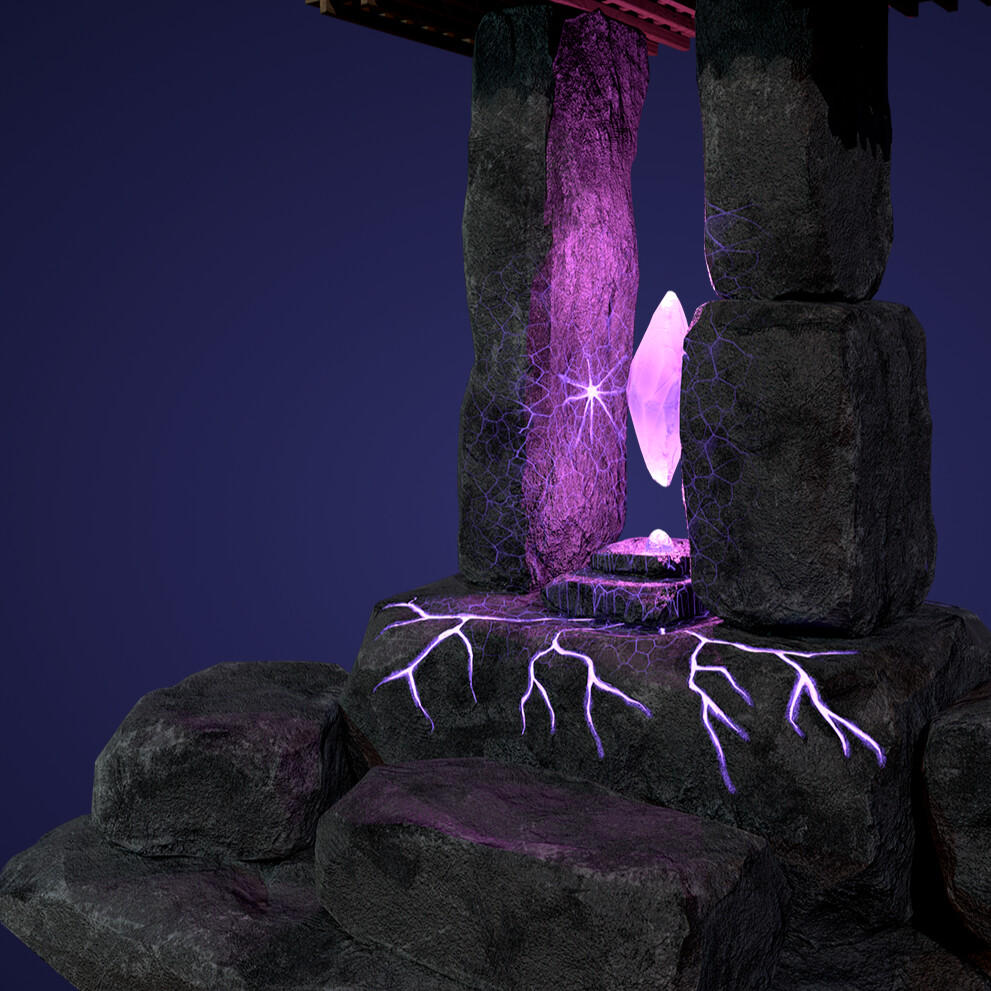 ArtStation - Rock Shrine