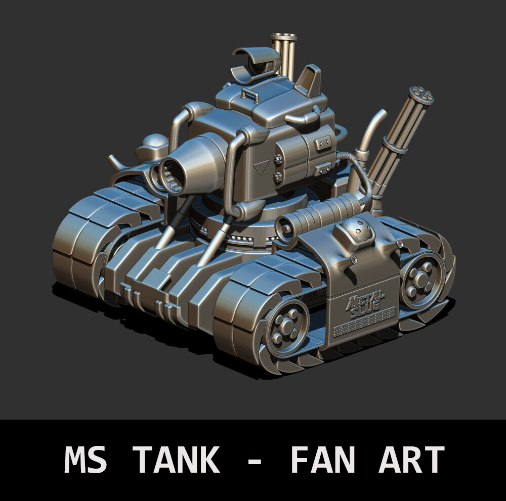 ArtStation - Metal Slug Tank