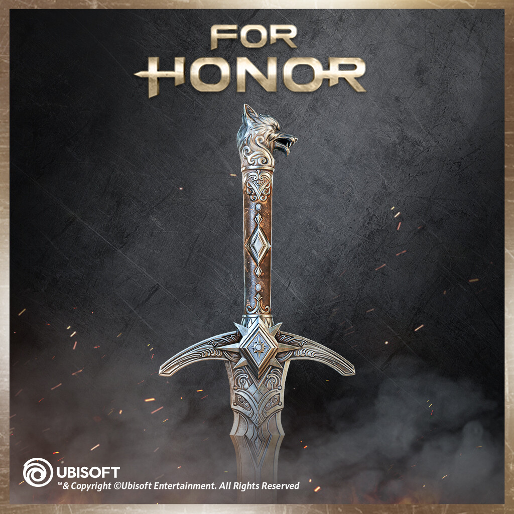 ArtStation - For Honor-Hero Weapon-Warden