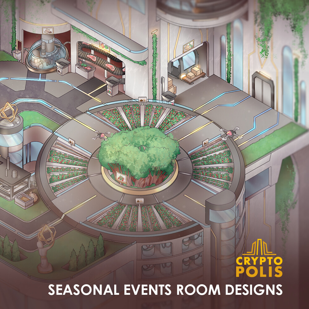 ArtStation - CFX Gaming (CP) - Agroponica District Design