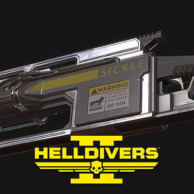 ArtStation - Helldivers 2 - LAS-16 Sickle