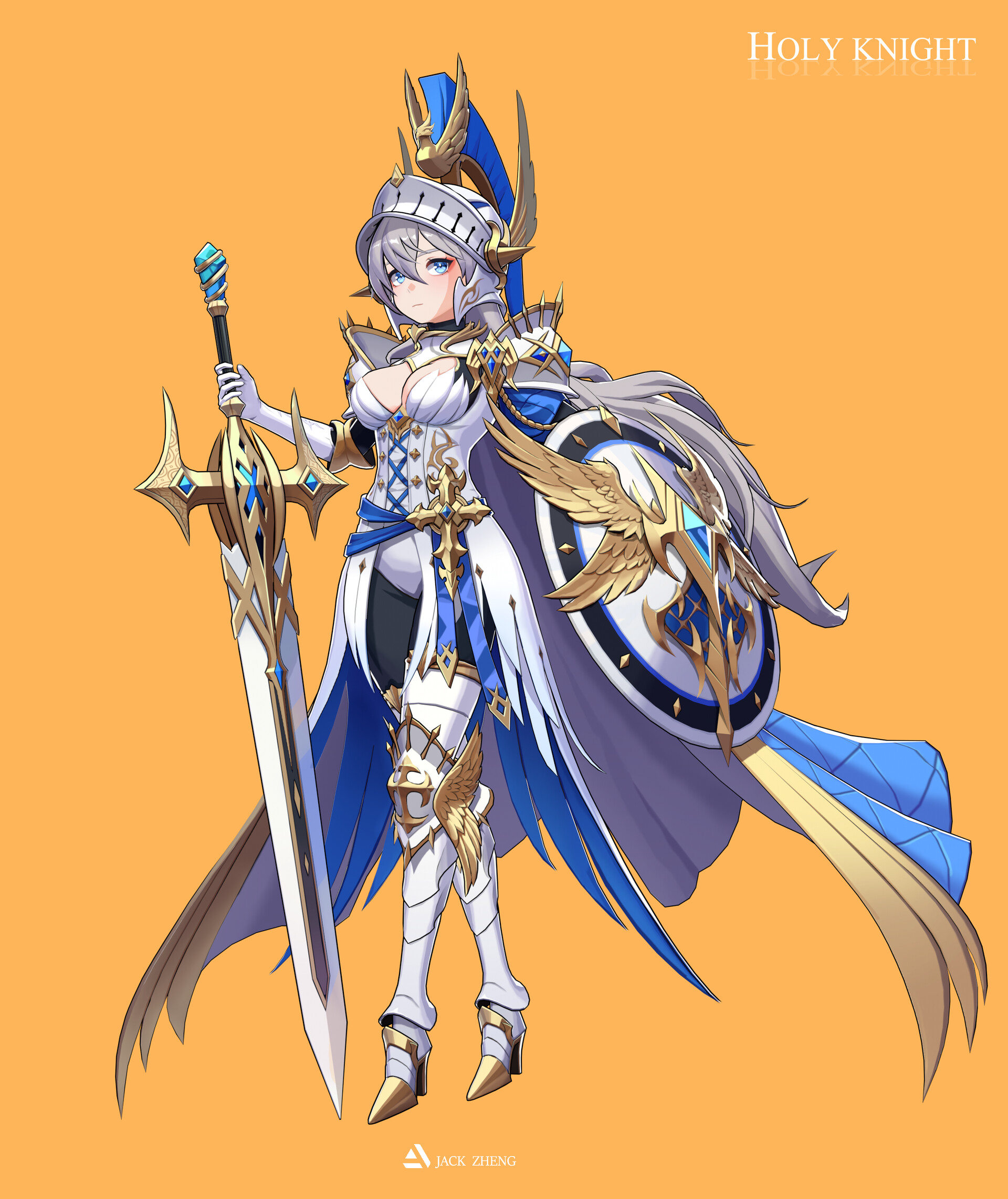 ArtStation - Holy Knight