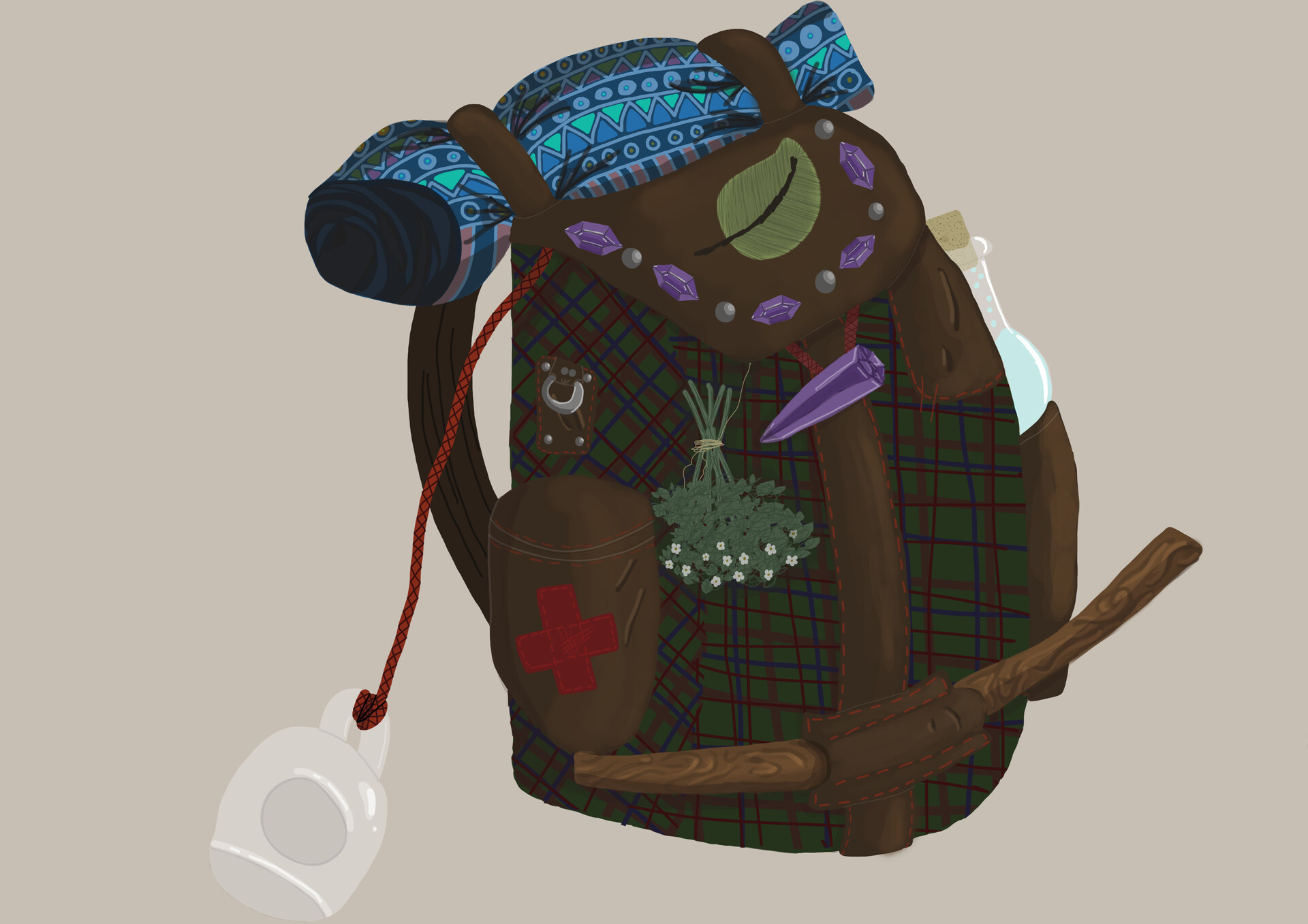 ArtStation - Magic backpack