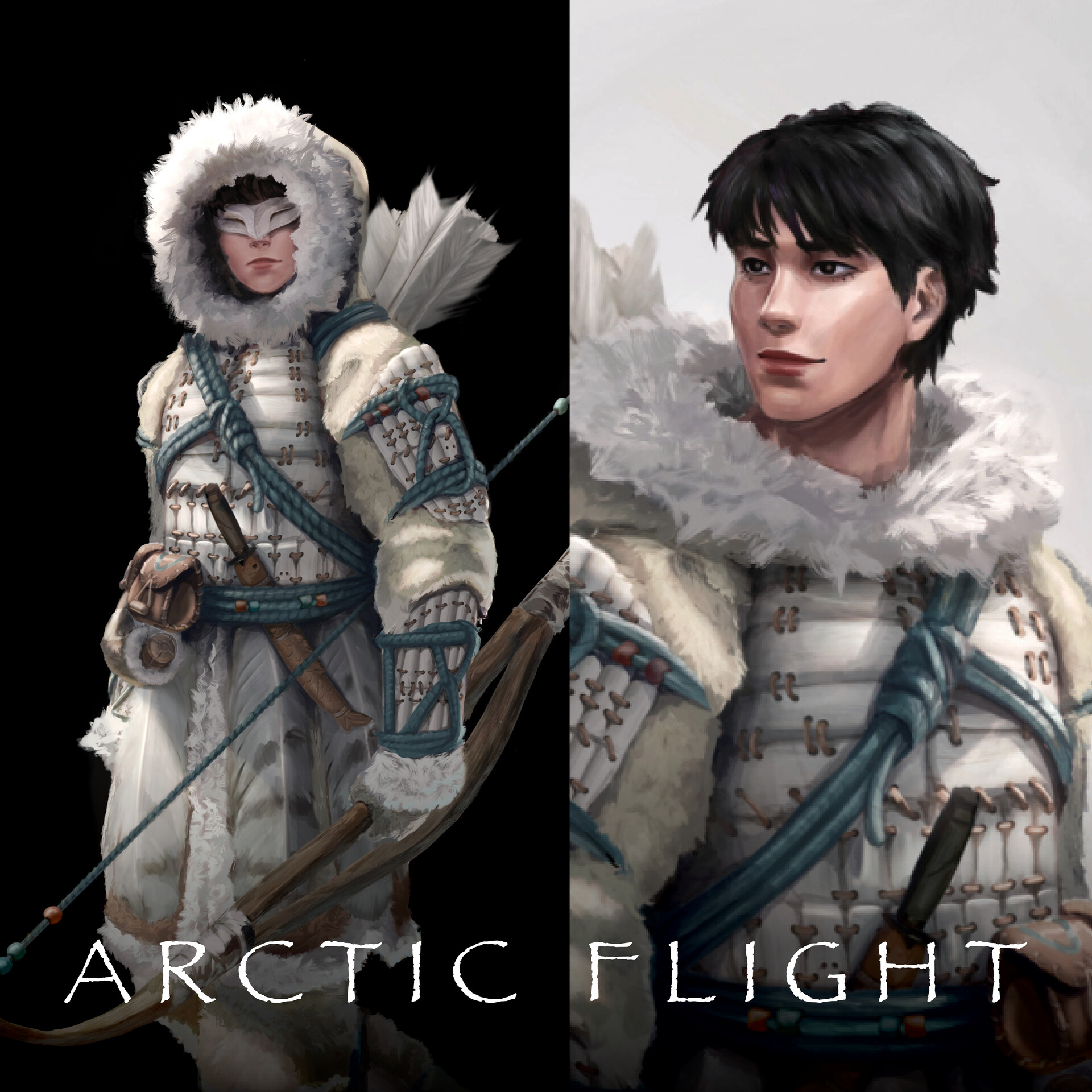 ArtStation - Arctic Flight - Akiaaq Character Design