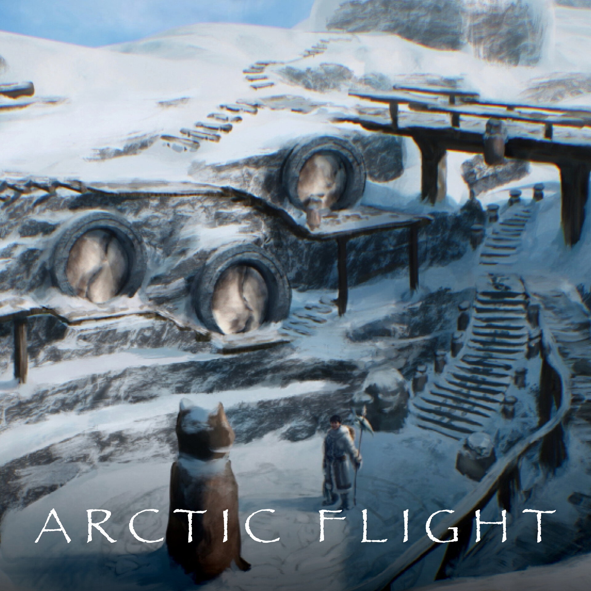 ArtStation - Arctic Flight- Environment Design