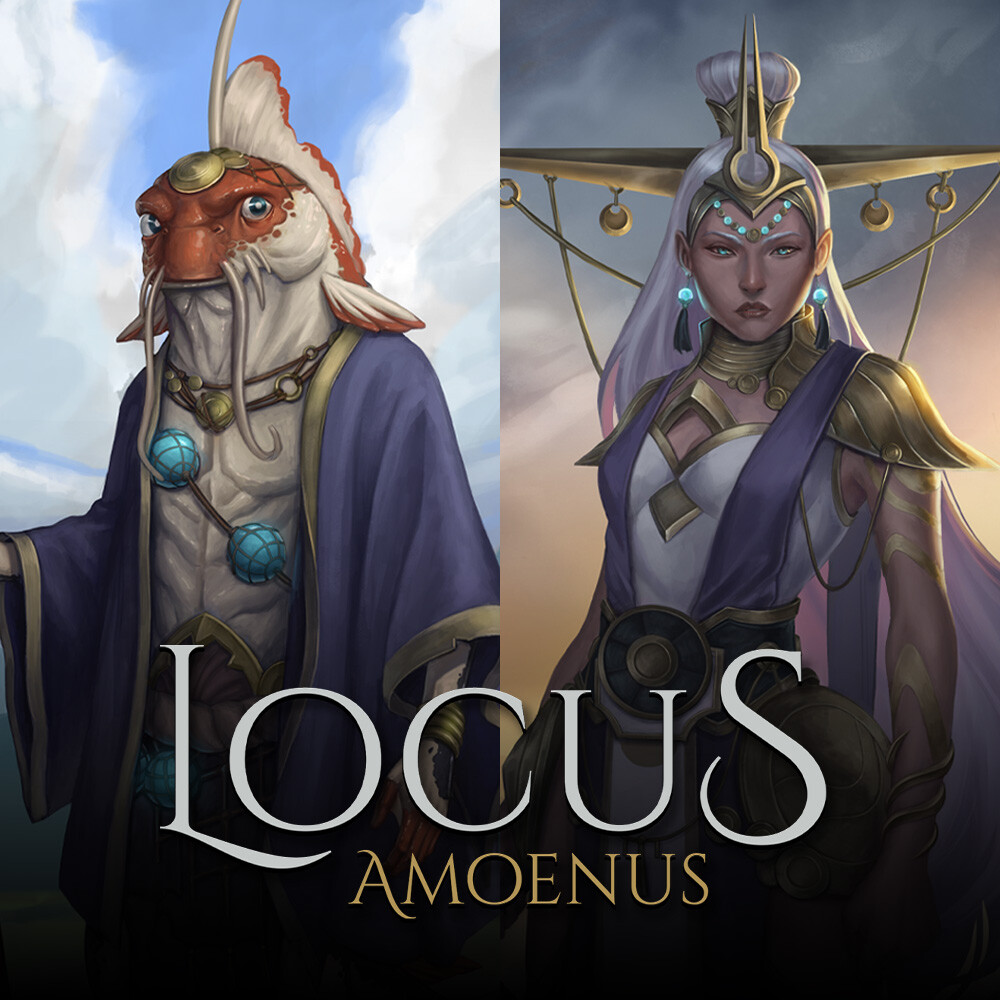 ArtStation - Locus Amoenus - He Bo/Amaterasu
