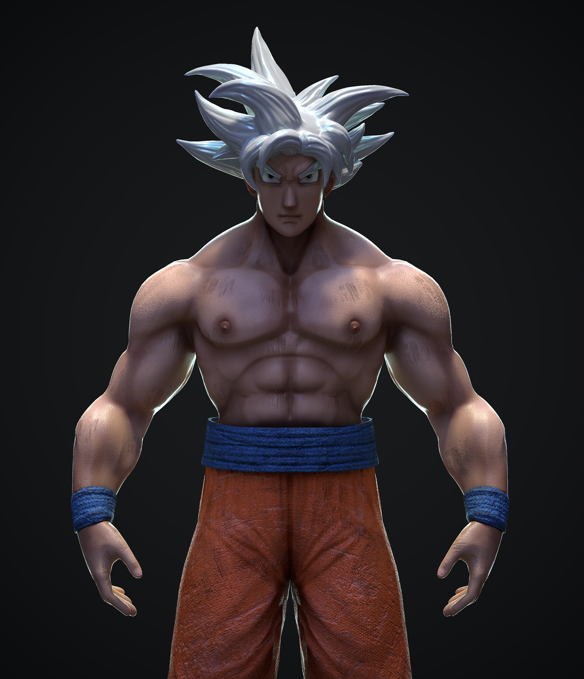 ArtStation - Goku UI 3D