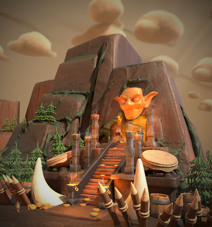 ArtStation - Goblins' Warland : Supercell Make