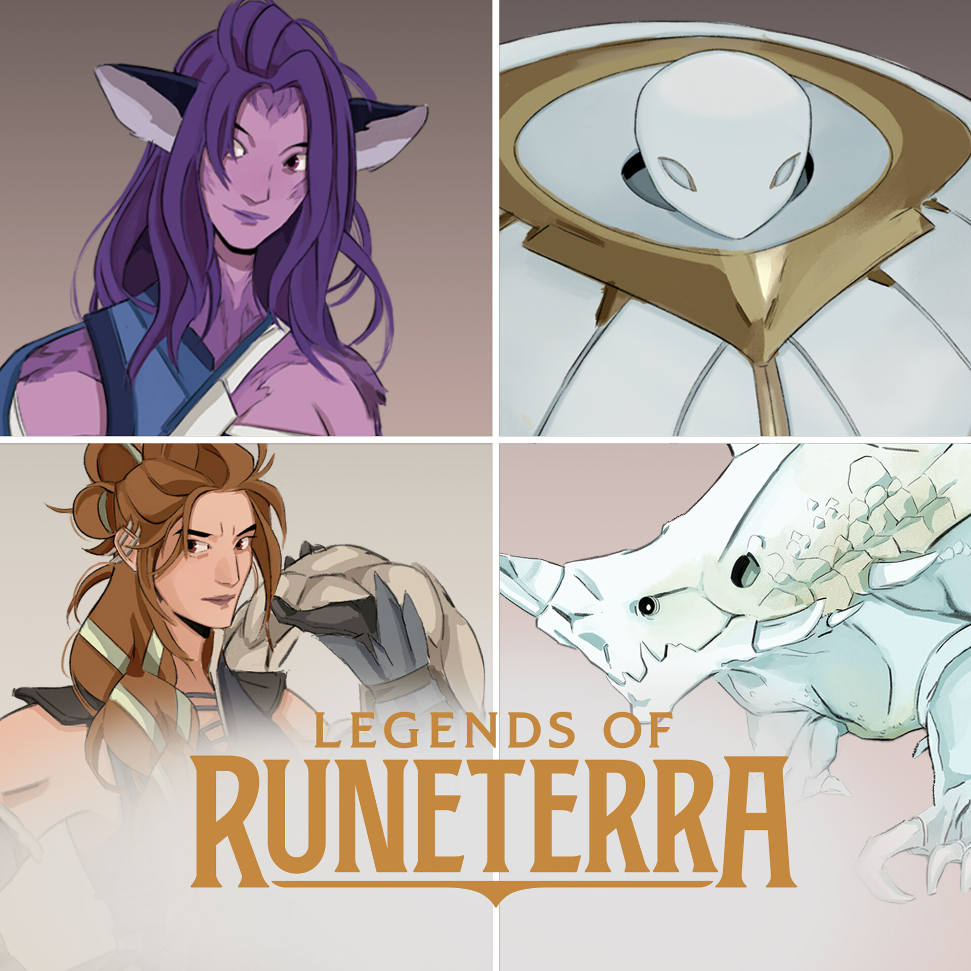ArtStation - Legends of Runeterra- Variety Card Concepts