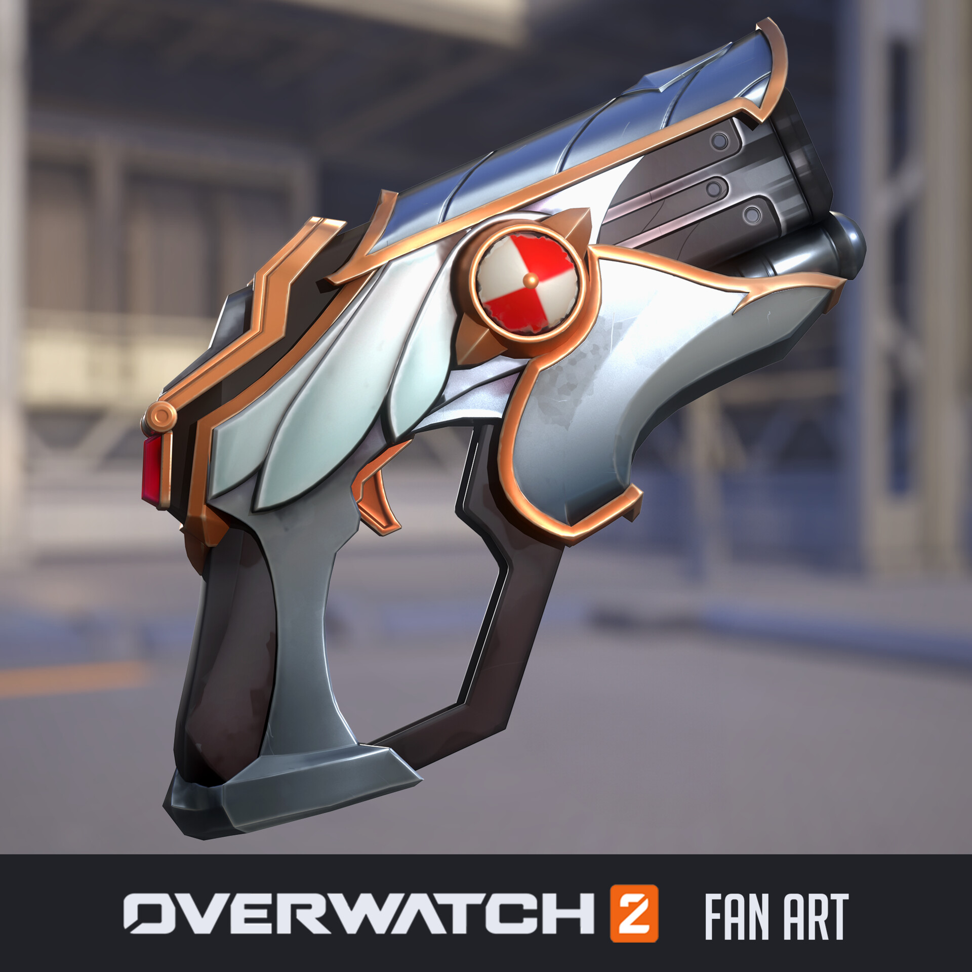 ArtStation - Overwatch 2 Royal Knight Mercy Gun | FANART