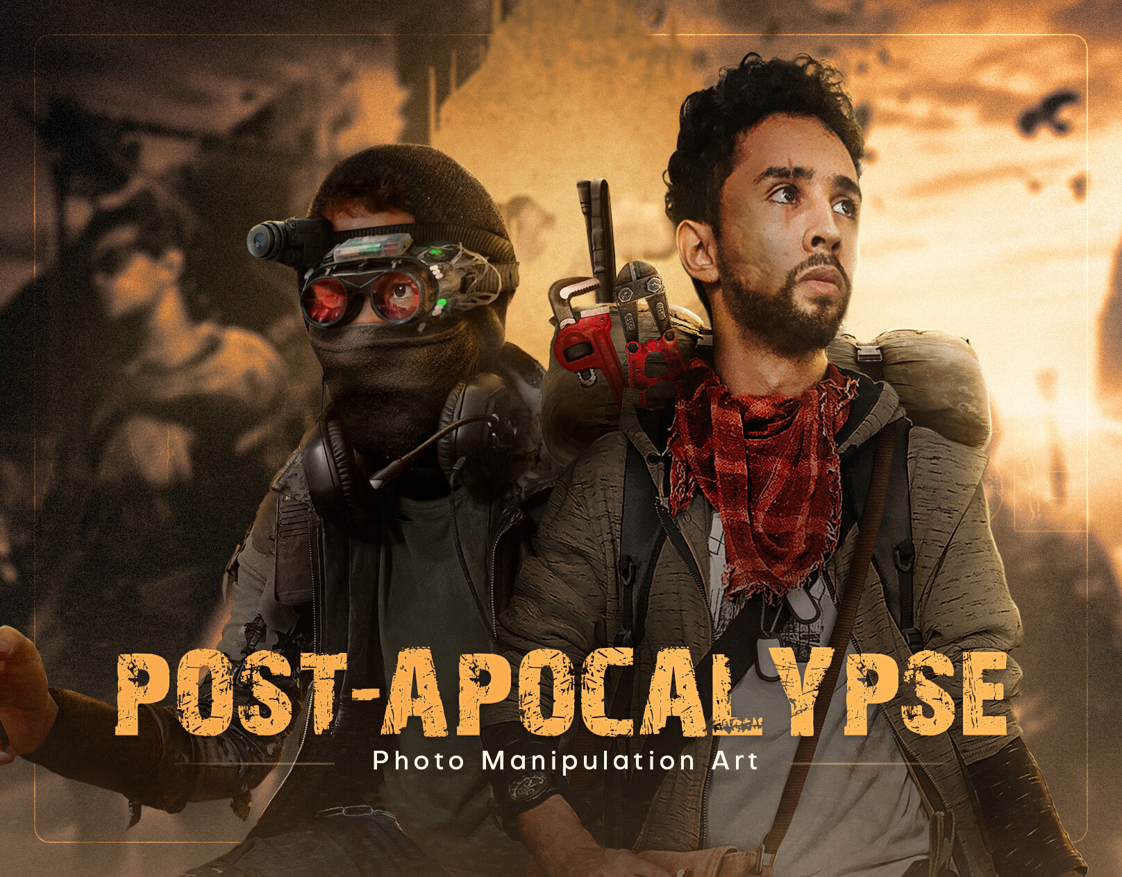 ArtStation - Post-Apocalypse - Photo Manipulation
