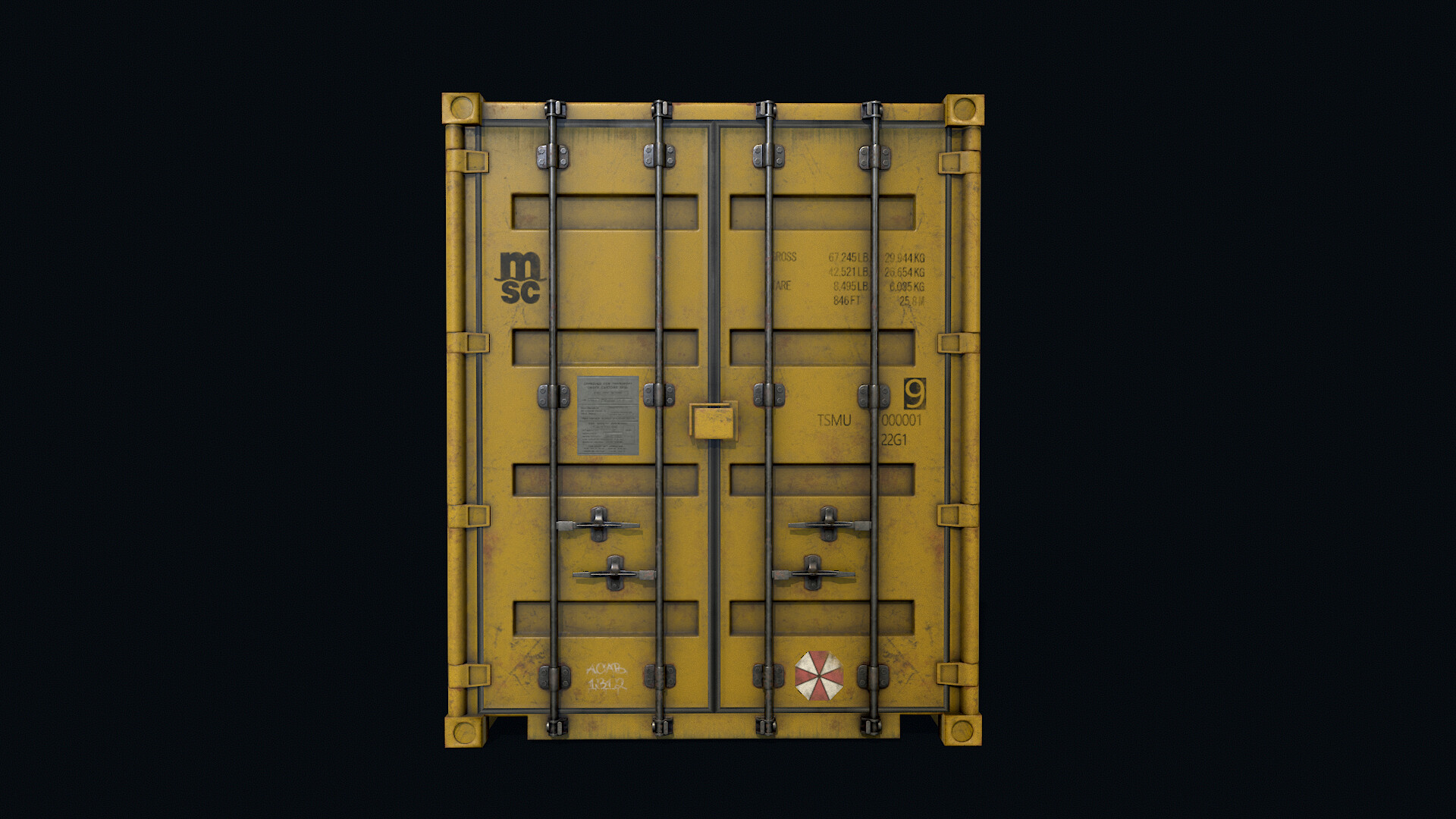 ArtStation - Ship Container