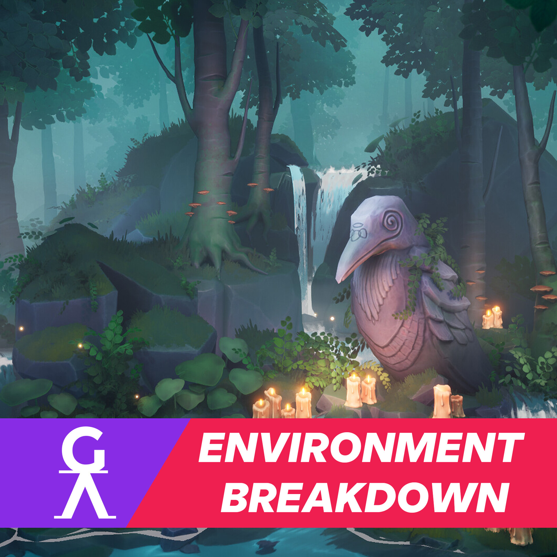 ArtStation - Raven’s Shrine - Environment Breakdown - Sheila Alessandrini