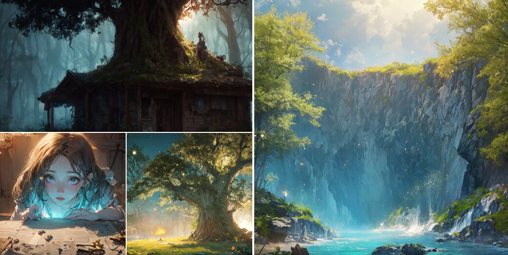 ArtStation - 291 Fantasy Landscape Environments Design Reference and Reference Art V1 4K in shop!