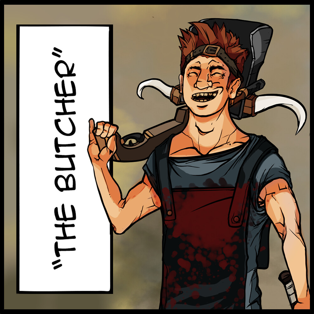 ArtStation - The Butcher - Character Concept Art