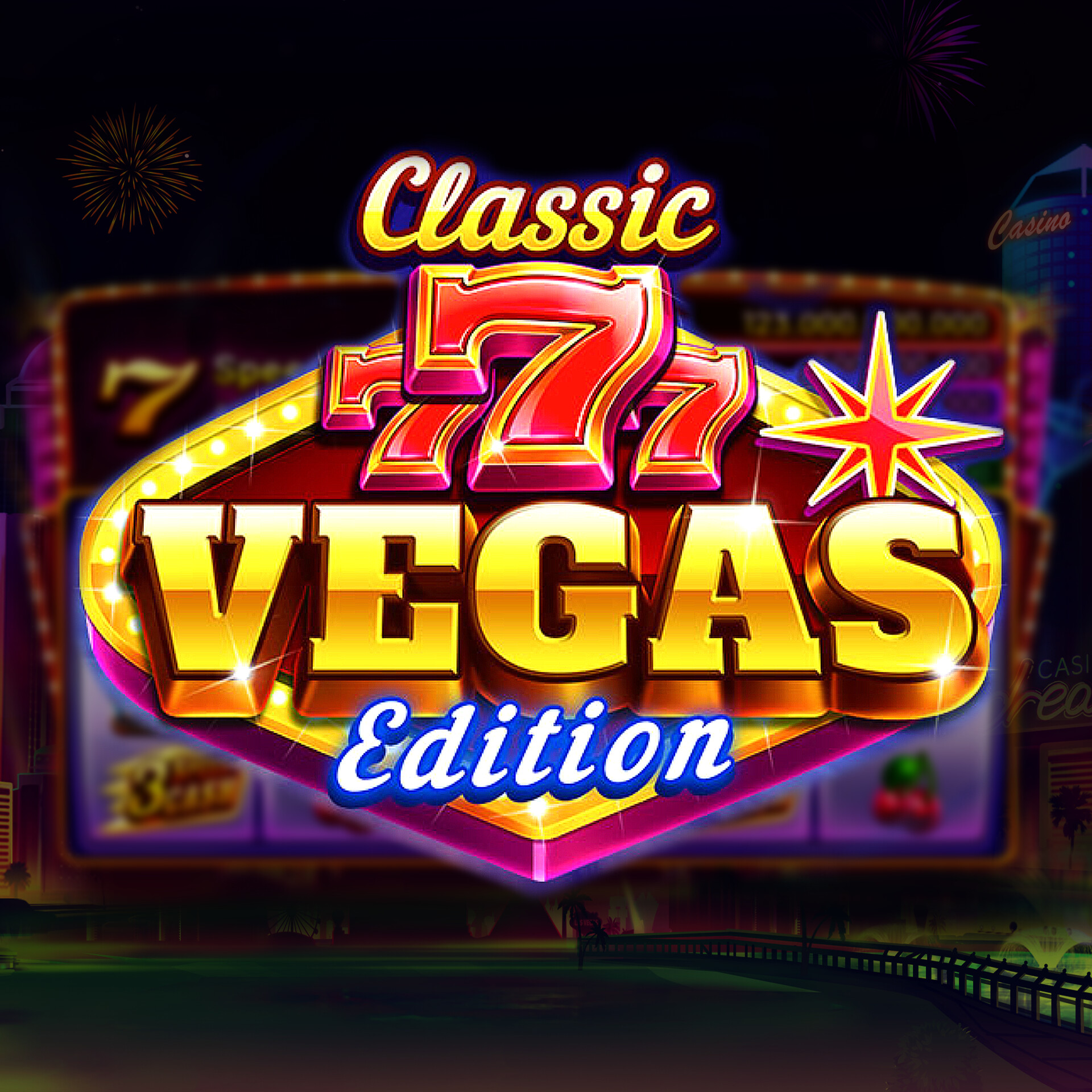 ArtStation - Classic 777 vegas Edition - Slot game Animations created for GSN Games
