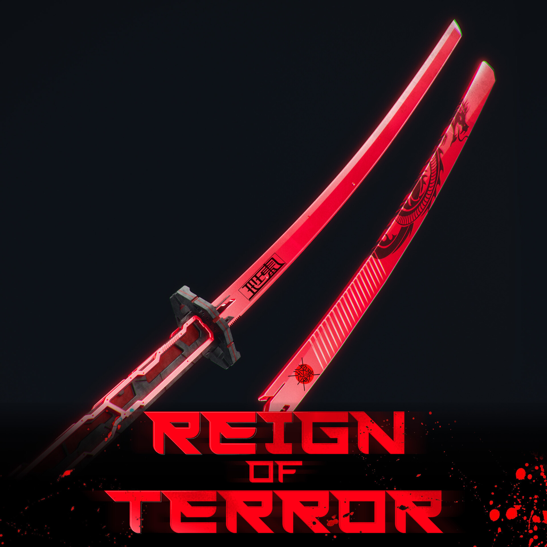 ArtStation - REIGN OF TERROR - Katana Concept Design Rarities