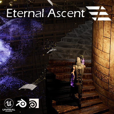 ArtStation - Magical Library | Eternal Ascent Challenge